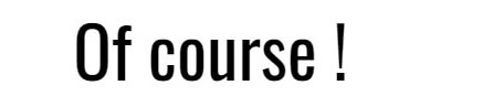 Of course. の話（2） 使い方には気をつけて: リアルETの英語学習